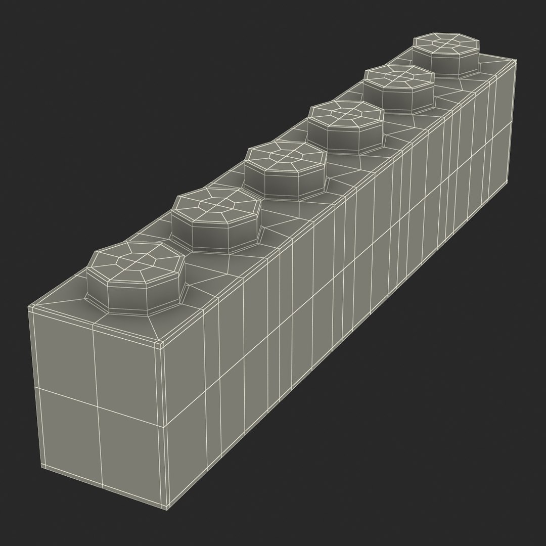 3d Model Lego Brick