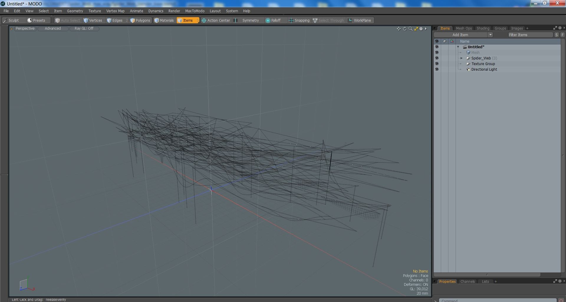 Spider Web 3D Model - TurboSquid 2206578