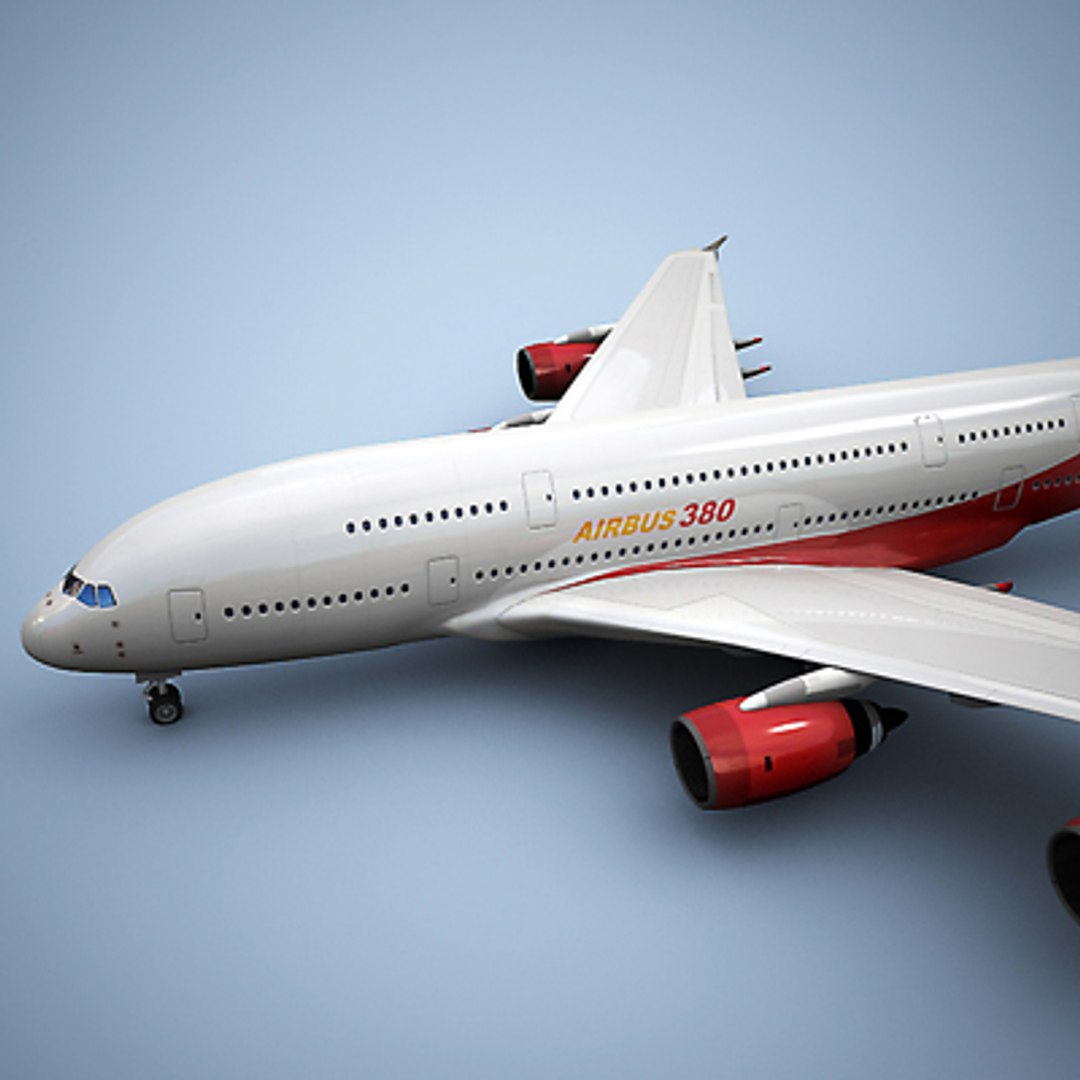 3ds red logo airbus a380