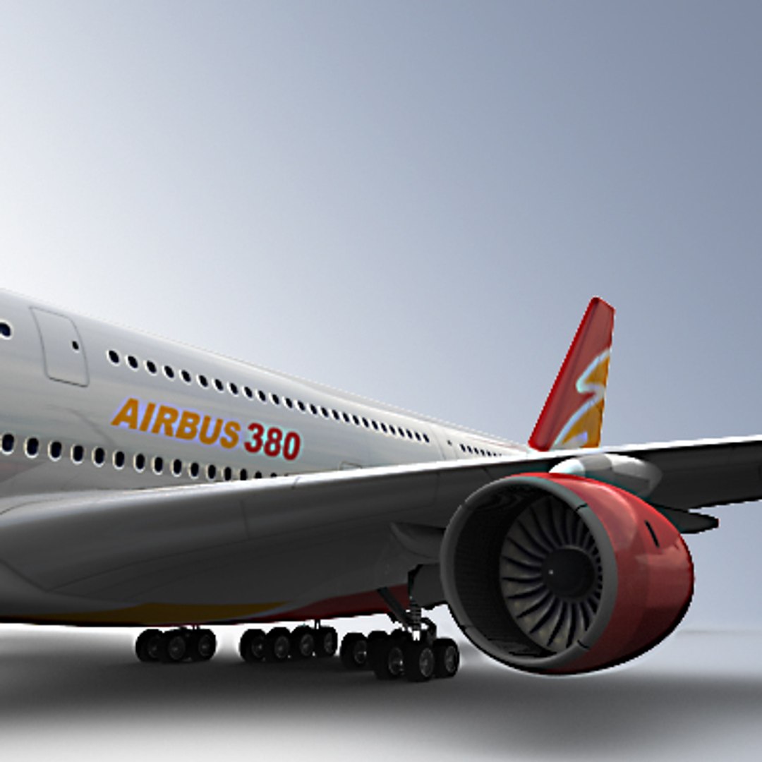 3ds red logo airbus a380