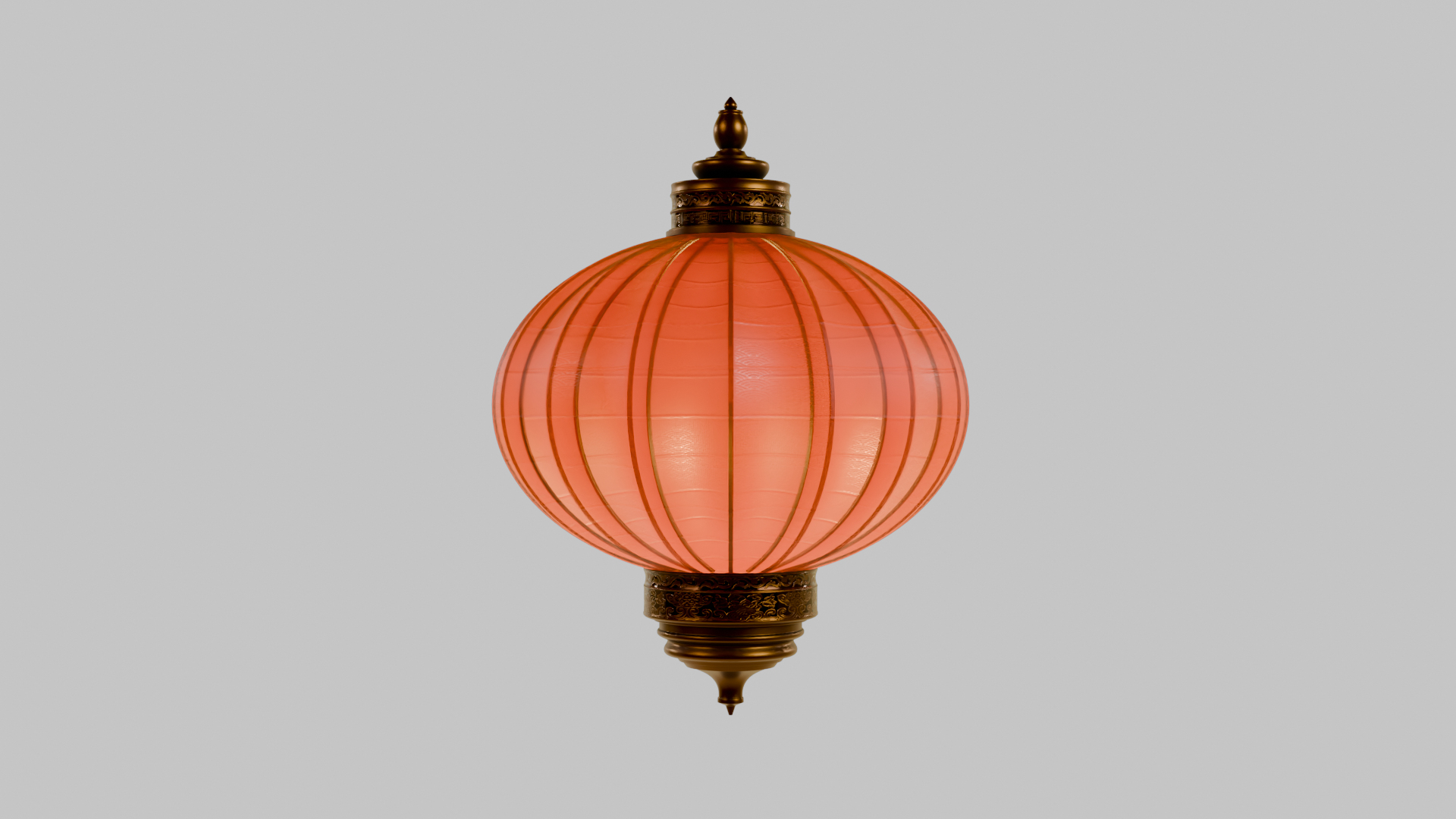 Chinese New Year Lantern 3D Model - TurboSquid 2427639