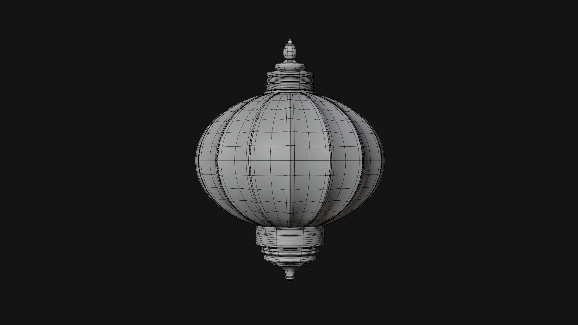 Chinese New Year Lantern 3D Model - TurboSquid 2427639