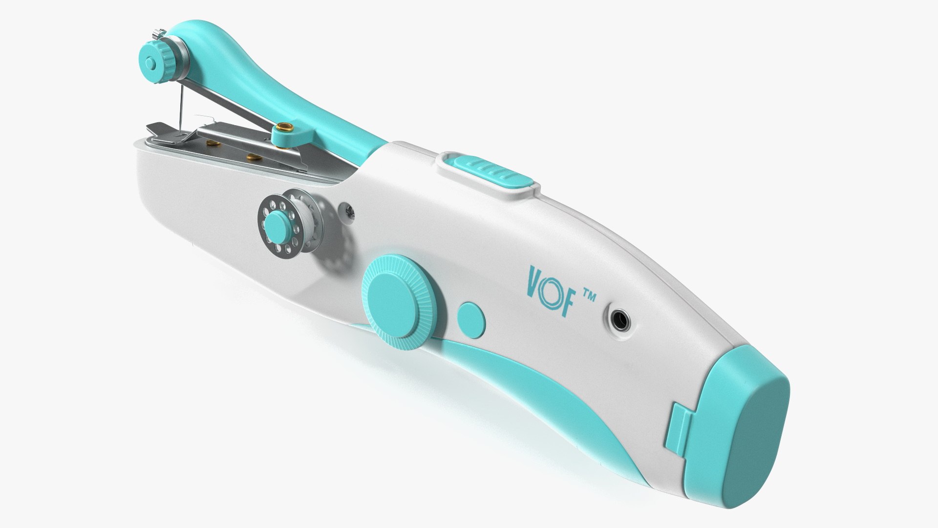 Portable Handheld Sewing Machine VOF Blue 3D model - TurboSquid 2143532