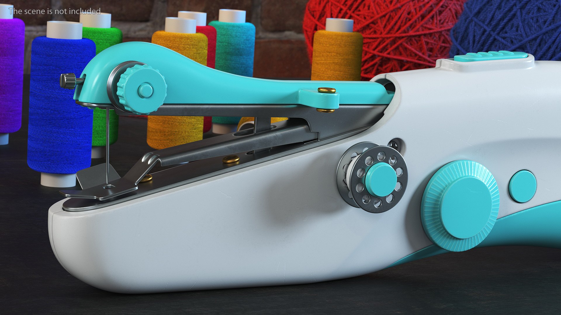 Portable Handheld Sewing Machine VOF Blue 3D Model - TurboSquid 2143532