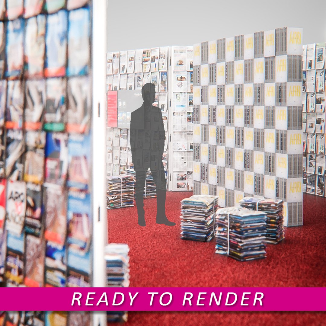 Arq Magazine Stand Max