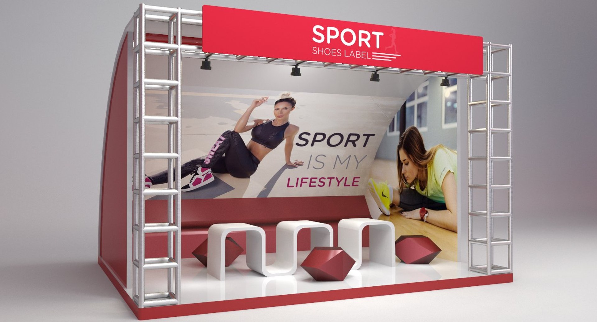 3D Exhibition Expo Stands - TurboSquid 1437640