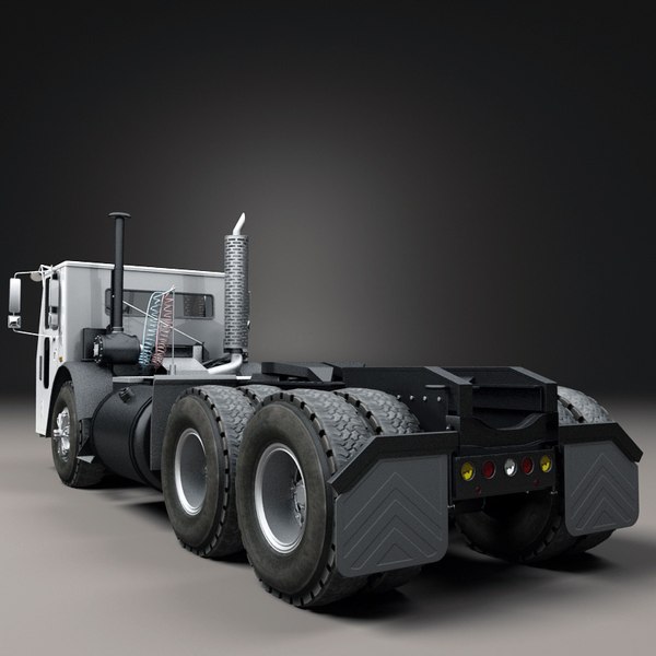 mack le 613 3d model