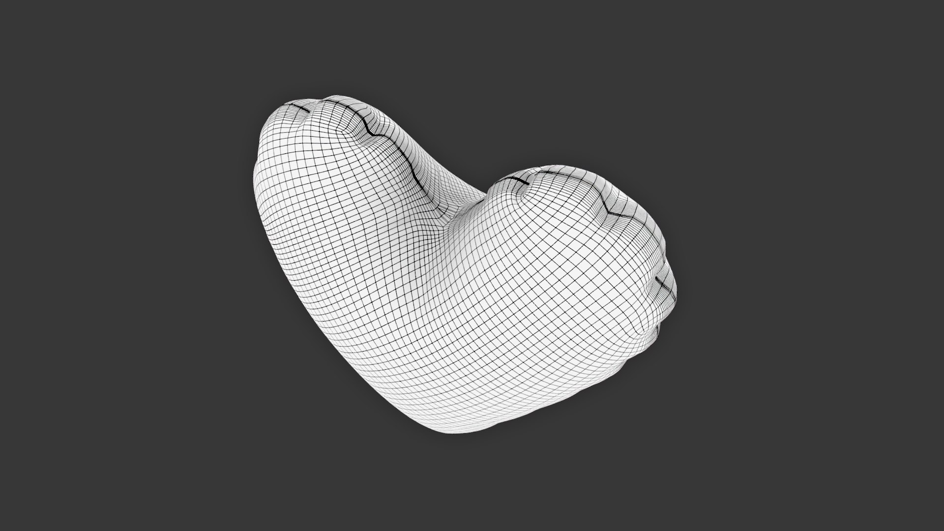 Heart Shaped Balloon 3D Model - TurboSquid 2473167
