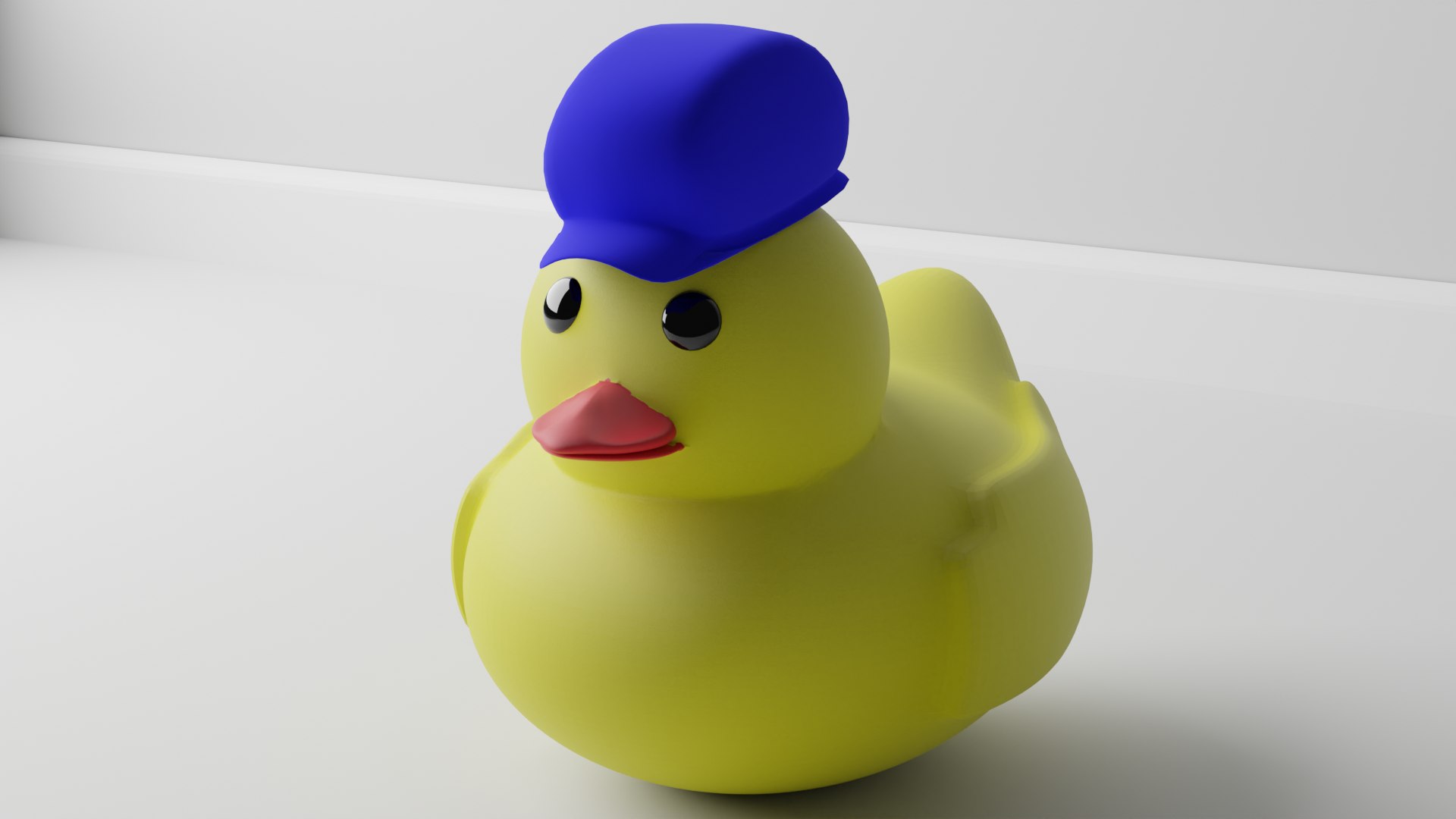 3D Model Rubber Duck With Hat3 - TurboSquid 2186686