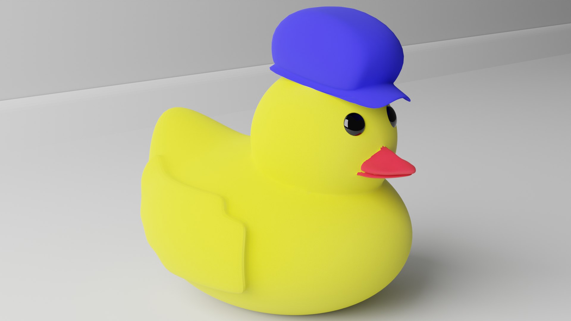 3D Model Rubber Duck With Hat3 - TurboSquid 2186686