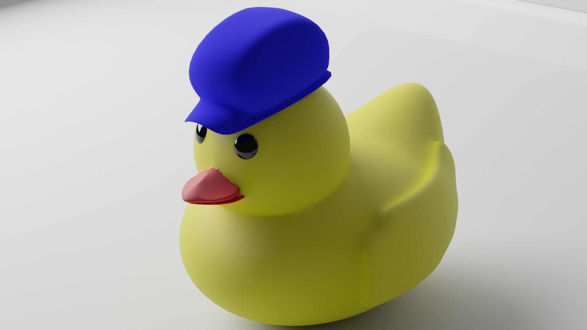 3D Model Rubber Duck With Hat3 - TurboSquid 2186686