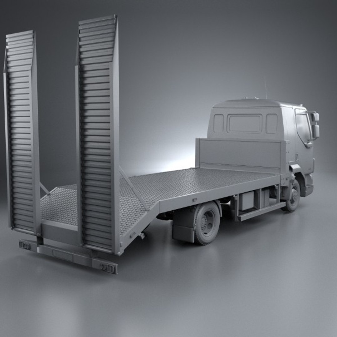 3d Daf Lf Car Model