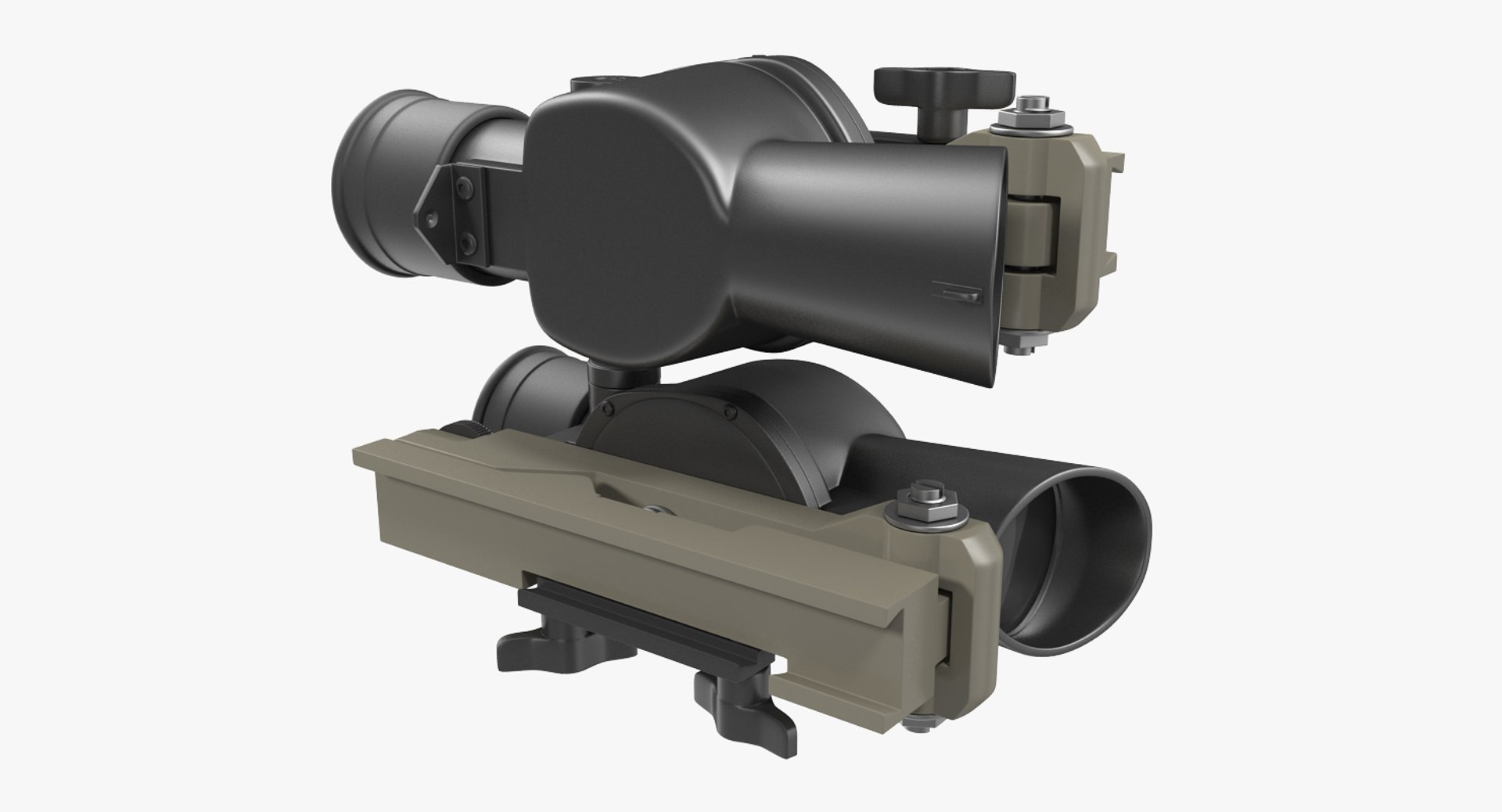 Scope Mount Assault Rifle 3d Max