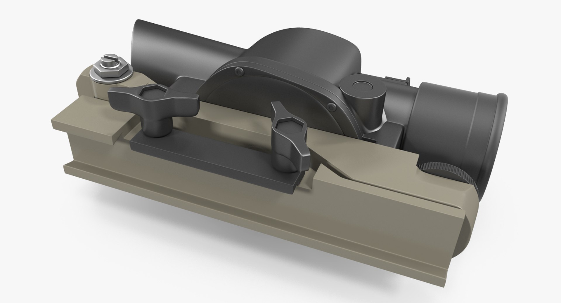Scope Mount Assault Rifle 3d Max