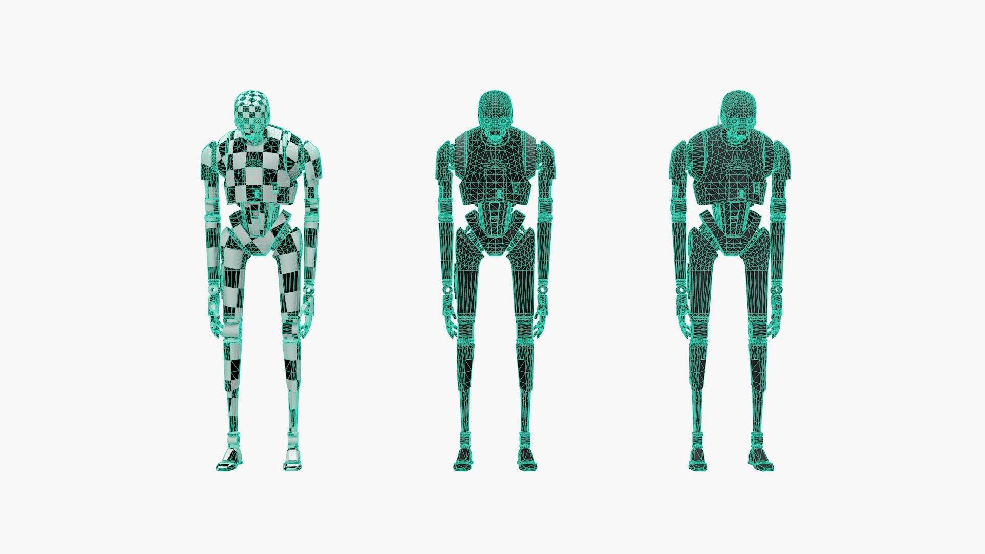 3D Brawler Droid - TurboSquid 2085532