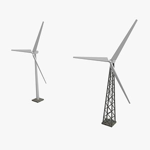 Wind Turbine 3D Models for Download | TurboSquid