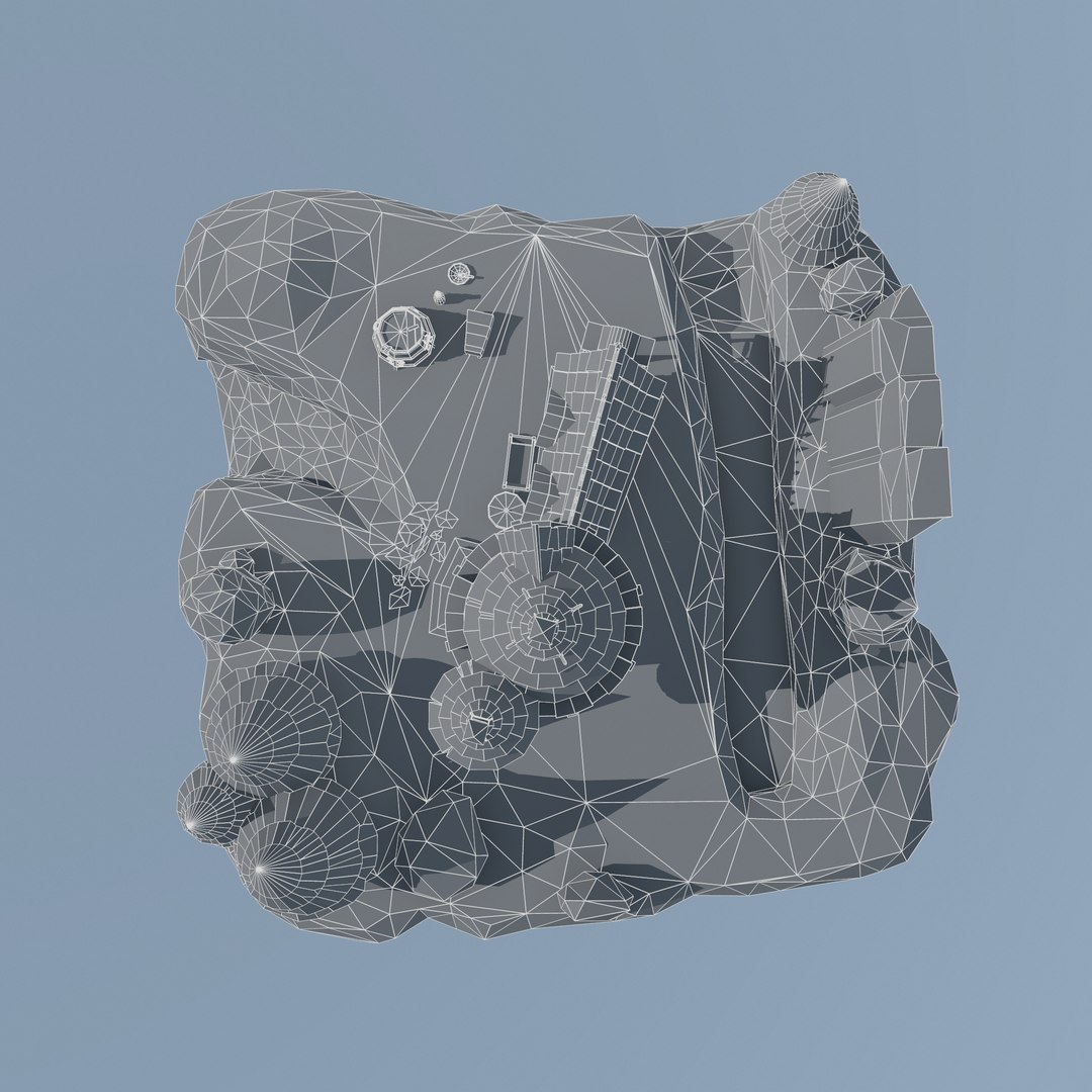 3D Stylized Castle Environment - TurboSquid 1672977