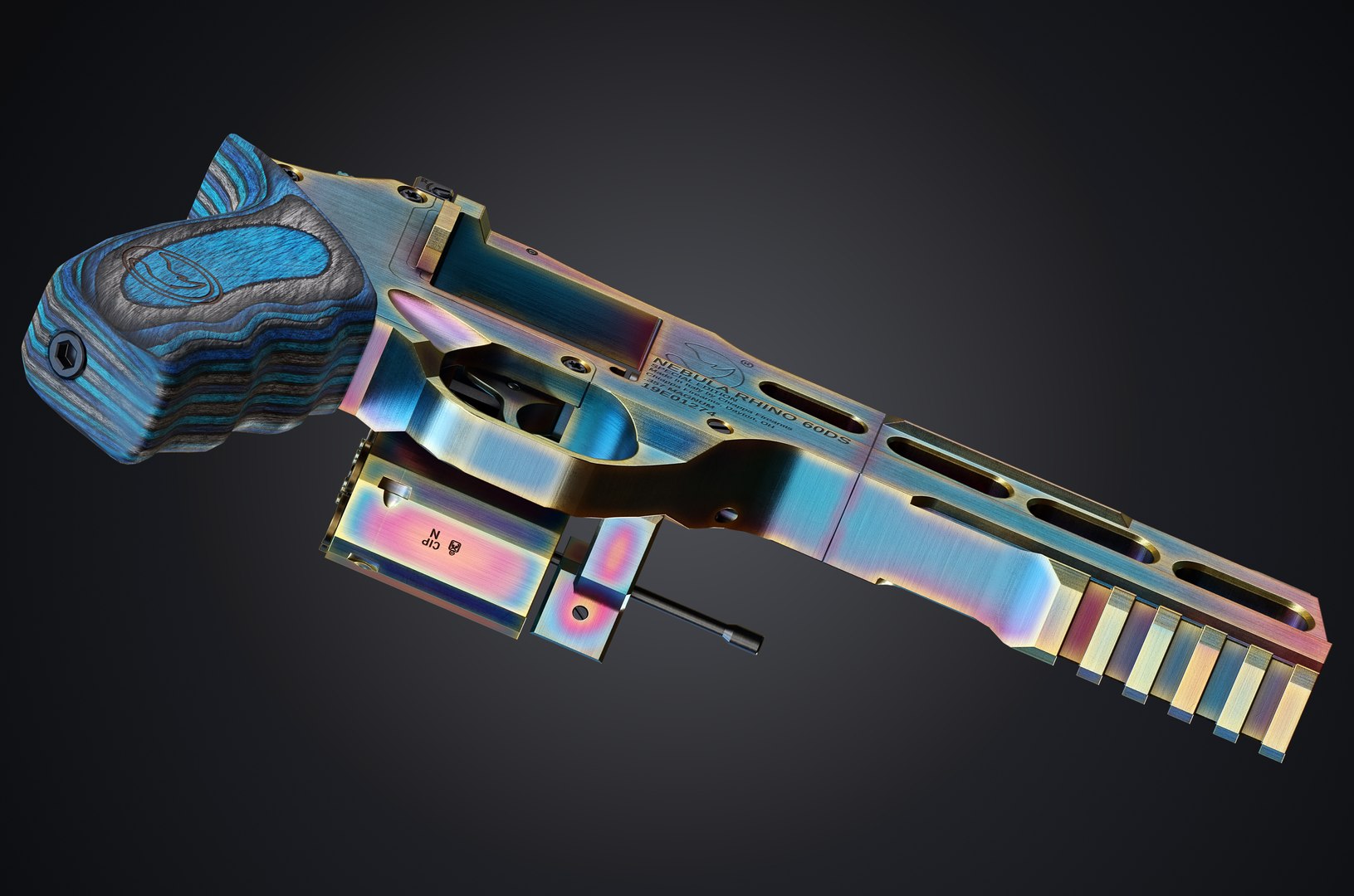 Nebula Rhino 60DS Revolver 3D Model - TurboSquid 2098445