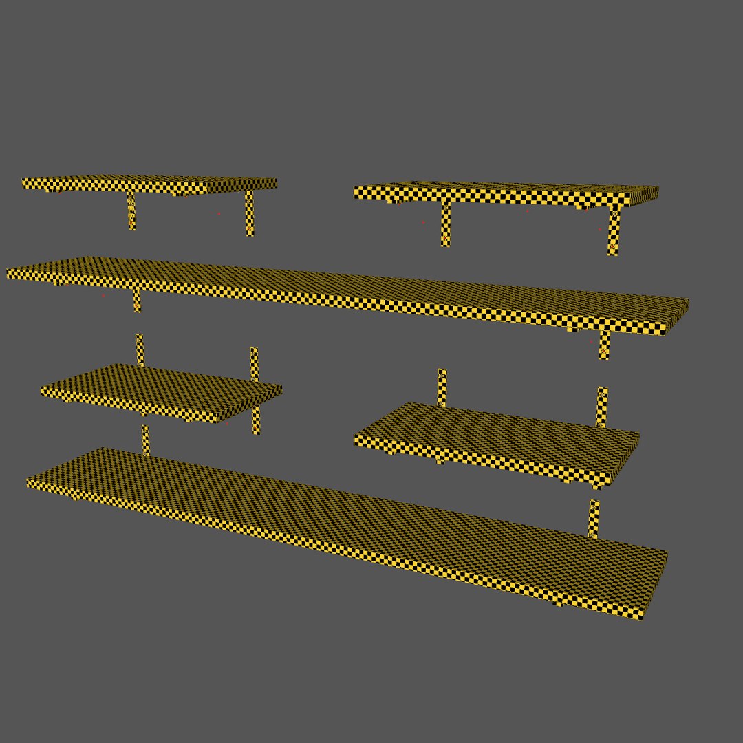 3ds max shelf organized