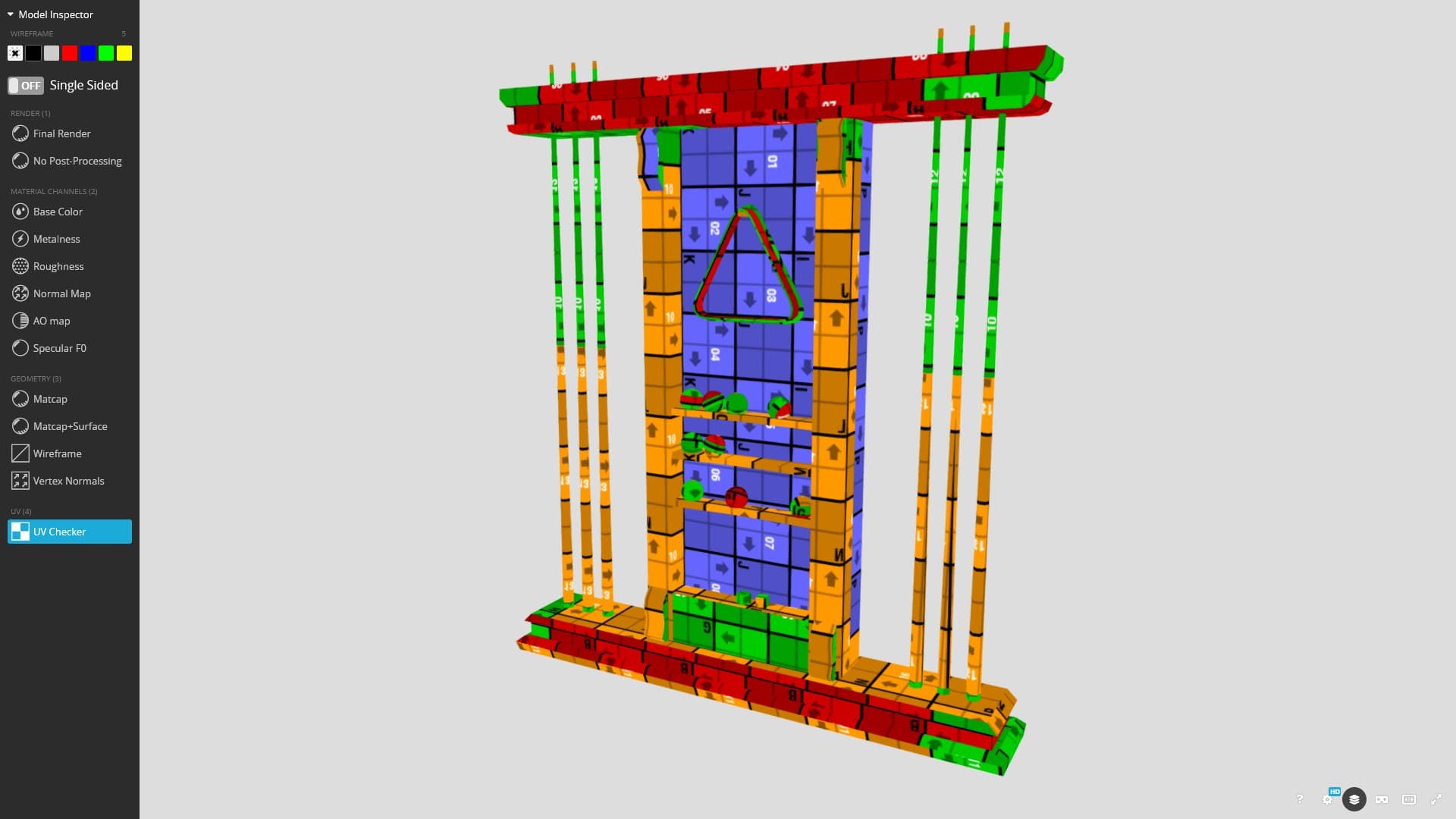 Wall-Mounted Pool Rack Game Ready Low-poly 3D Model - TurboSquid 2081722