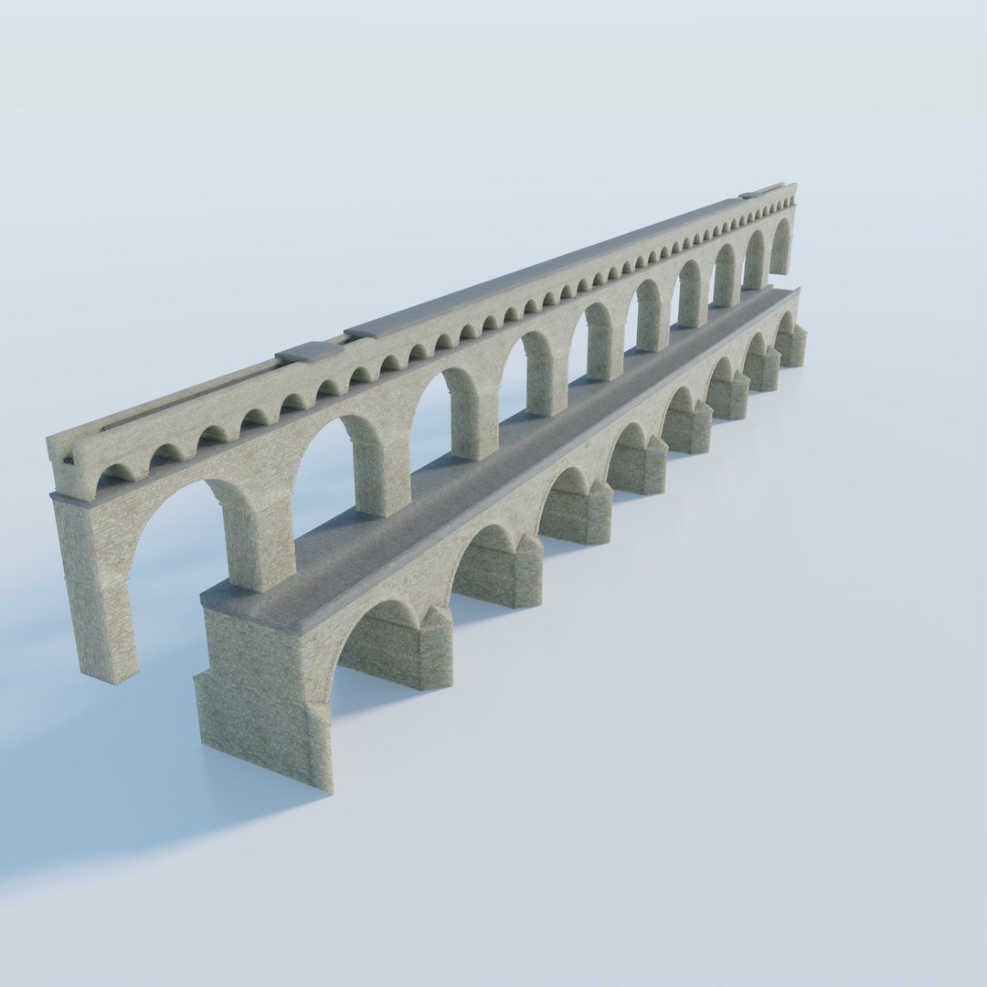 Roman Aqueducts Model