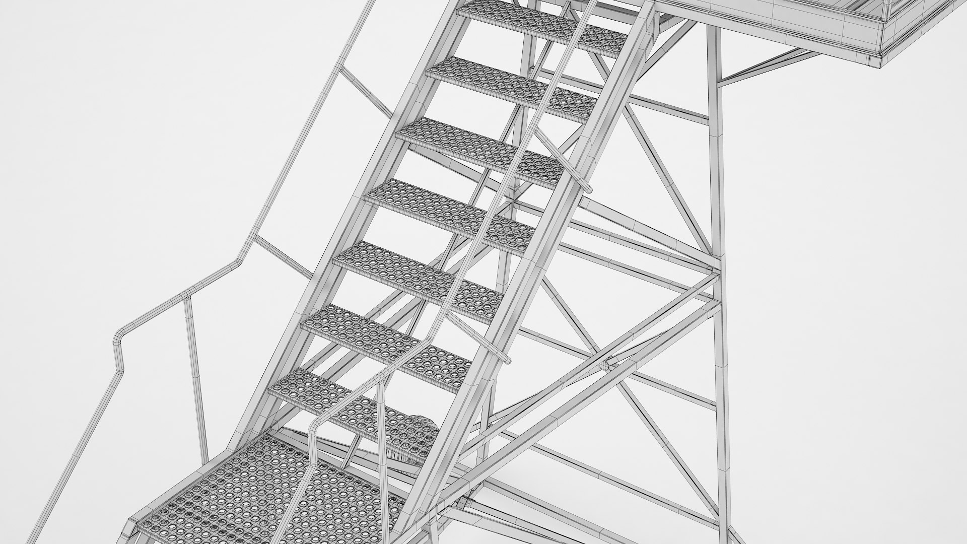 Windshield Repair Platform 02 model - TurboSquid 2088750