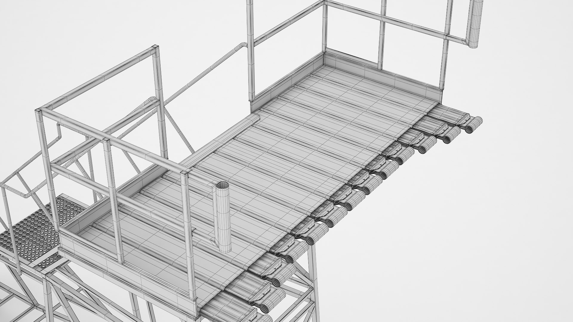 Windshield Repair Platform 02 model - TurboSquid 2088750