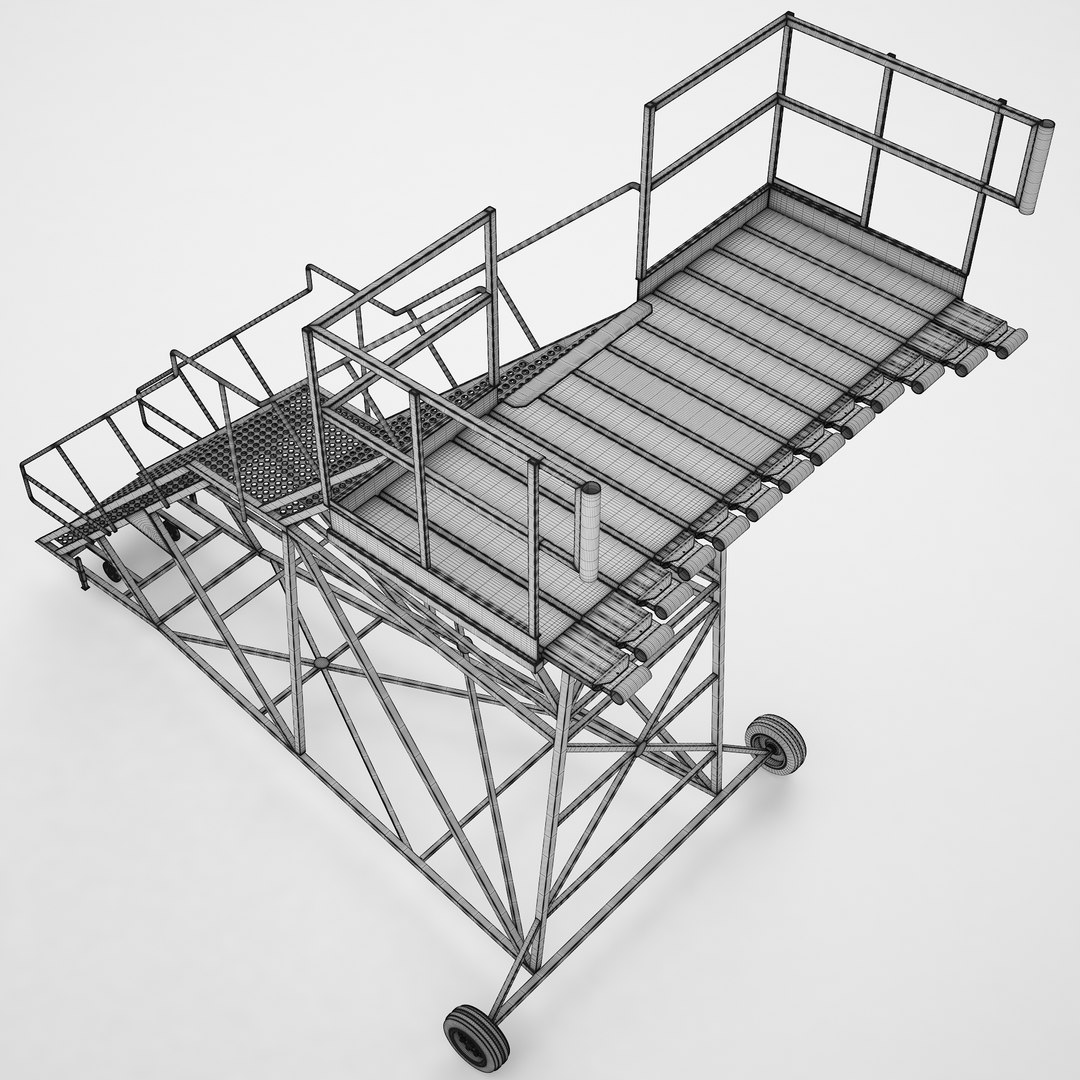 Windshield Repair Platform 02 model - TurboSquid 2088750