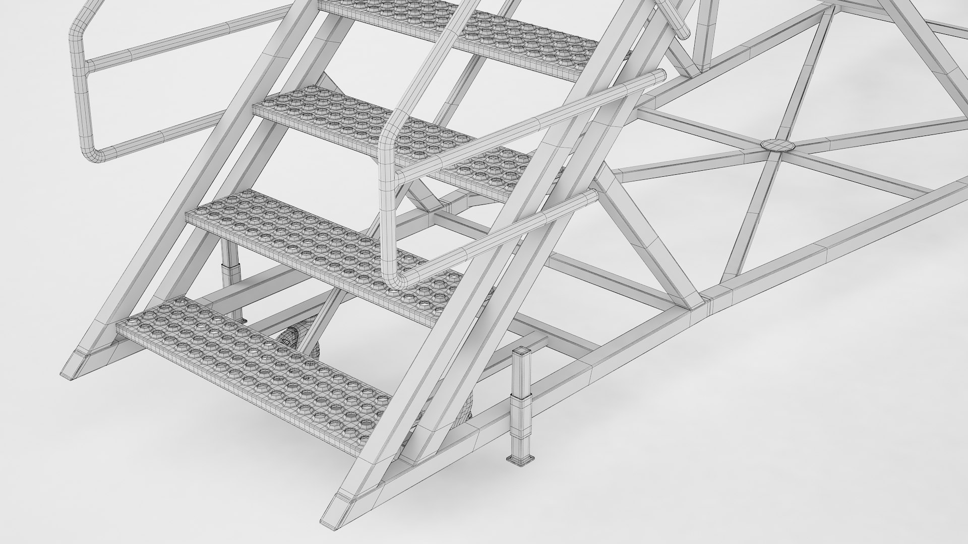 Windshield Repair Platform 02 model - TurboSquid 2088750