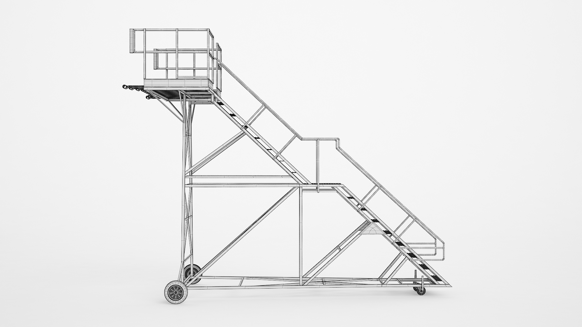 Windshield Repair Platform 02 model - TurboSquid 2088750