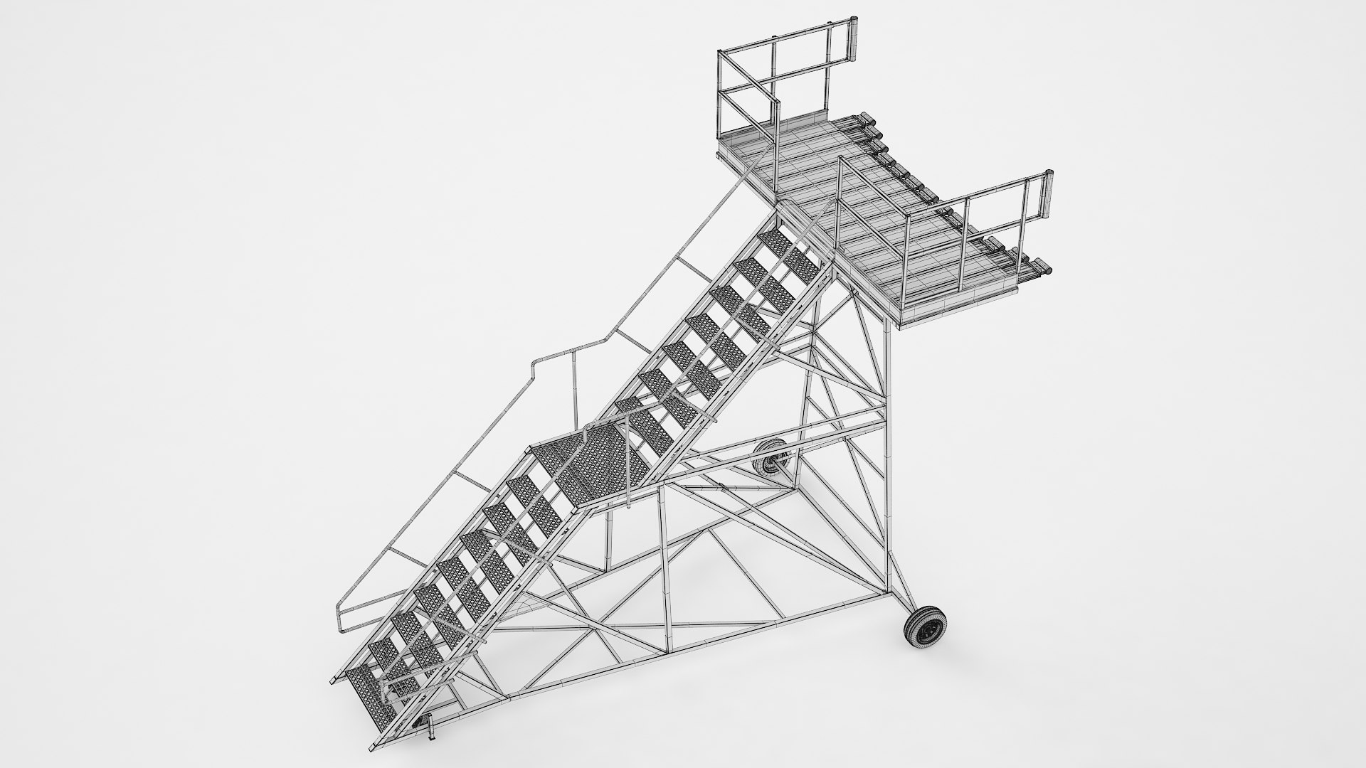 Windshield Repair Platform 02 model - TurboSquid 2088750