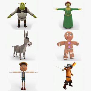 3D Shrek Models - Browse & Download Formats - TurboSquid