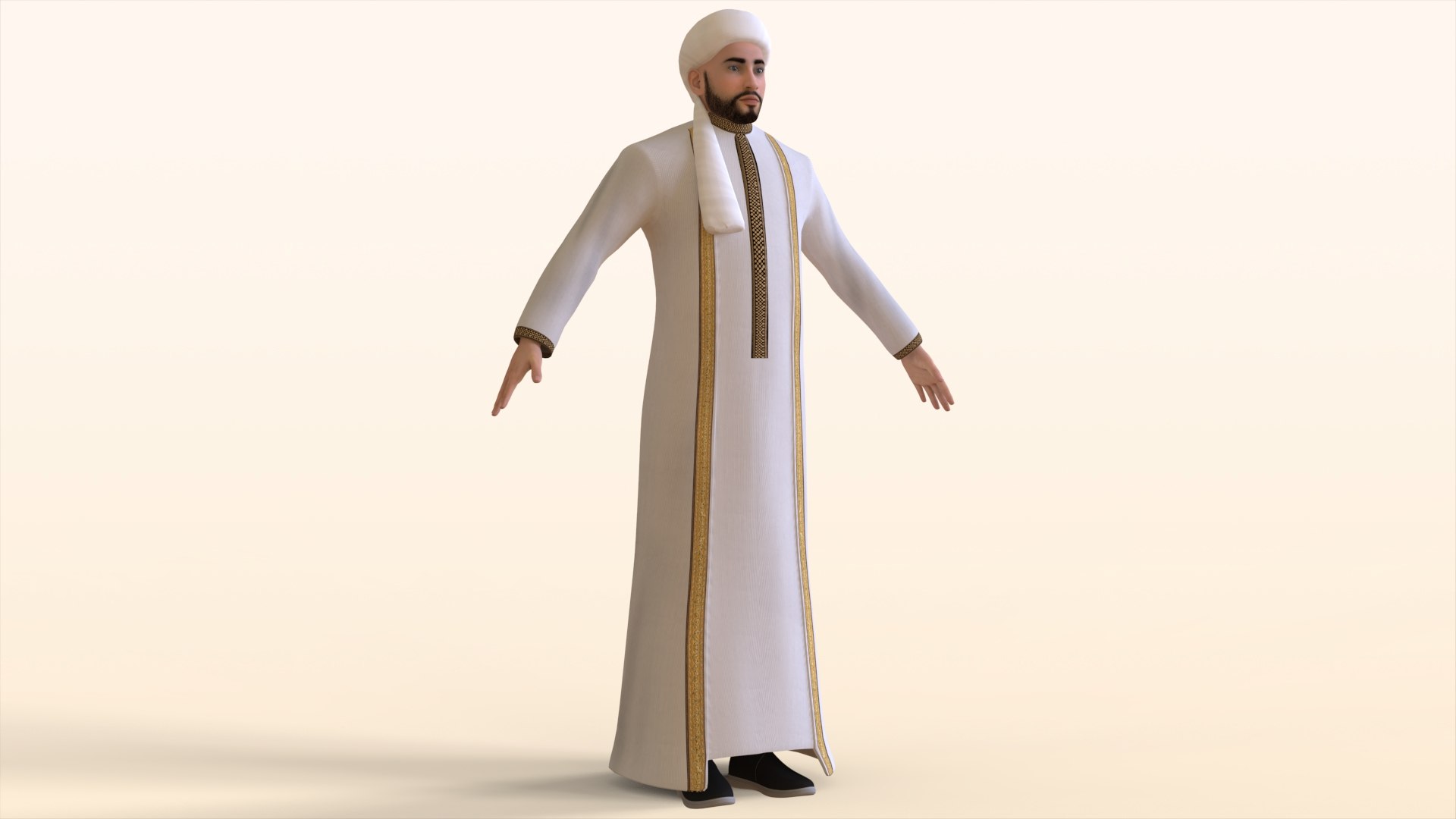 Arab Male Model - TurboSquid 2240717