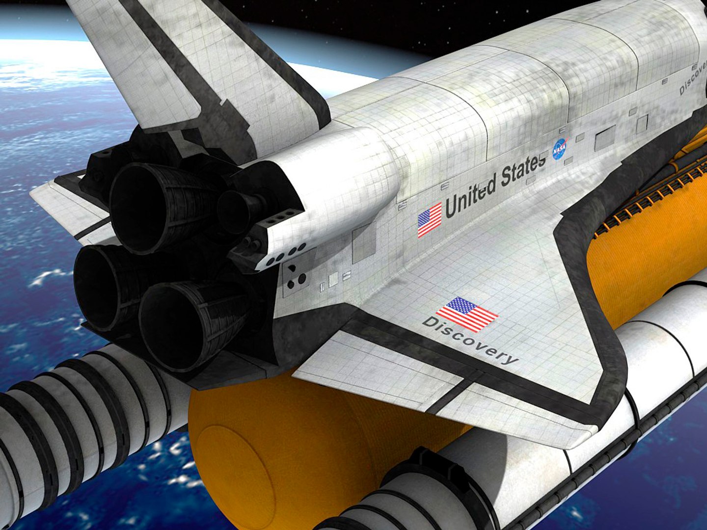 3d Model Of Space Nasa Discovery