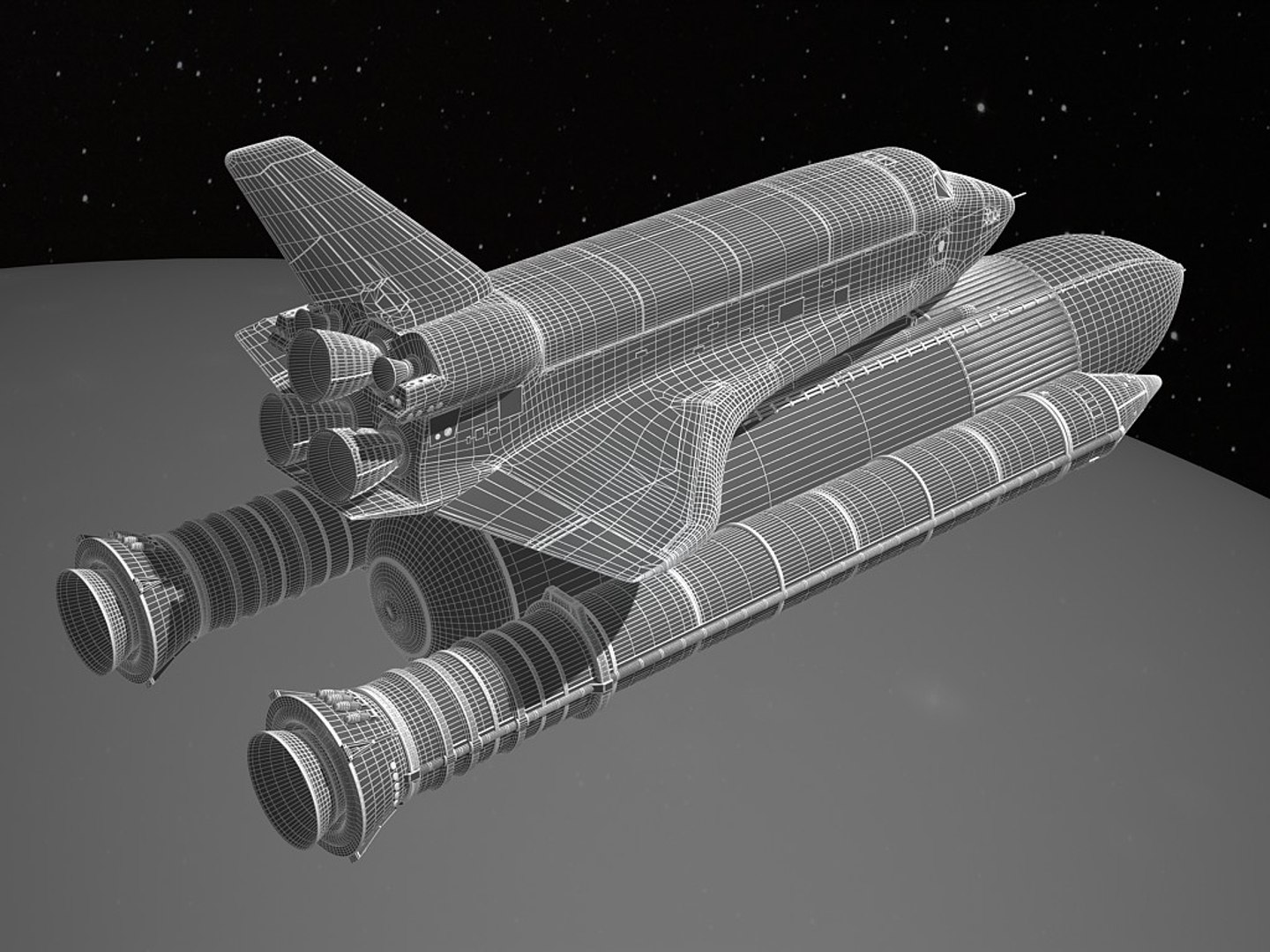 3d Model Of Space Nasa Discovery