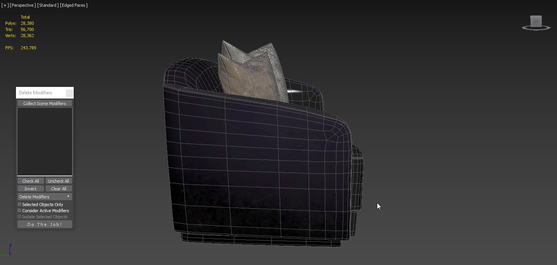 3D Berkeley Chaise Longue Model - TurboSquid 2165582