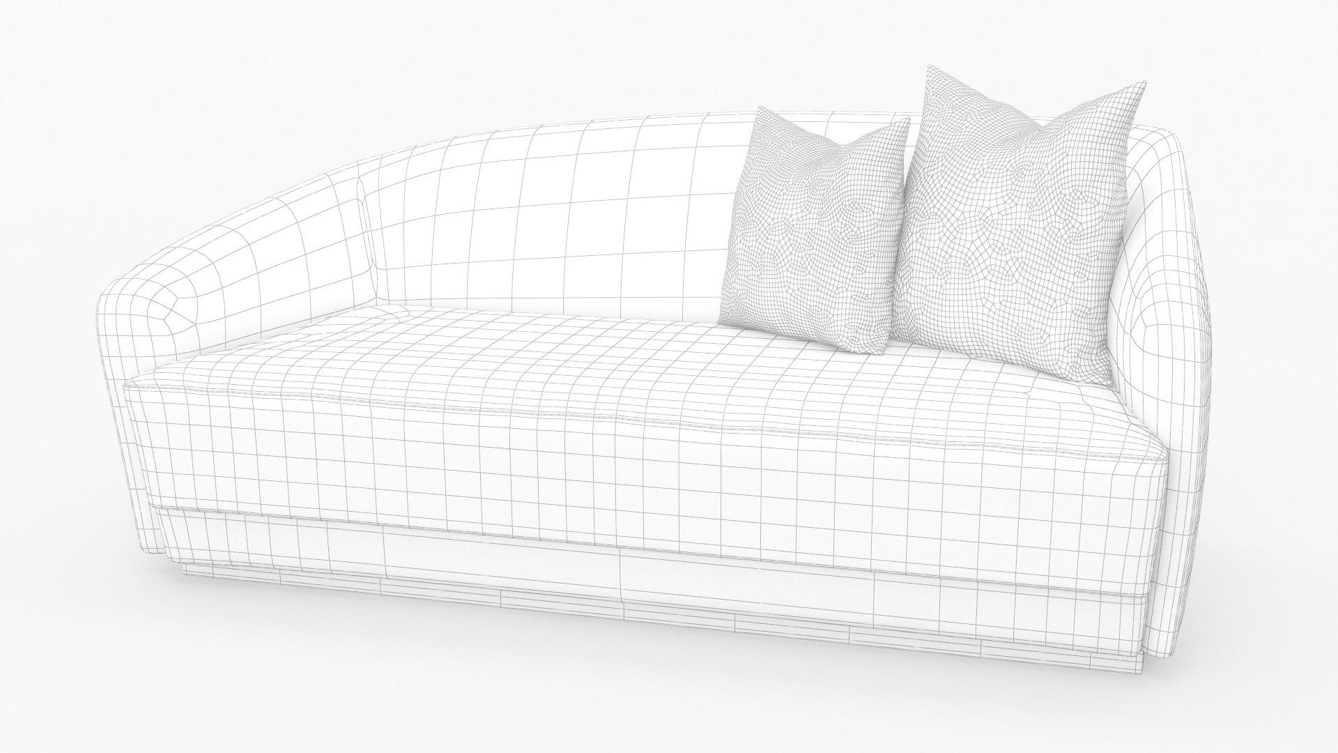 3D Berkeley Chaise Longue Model - TurboSquid 2165582