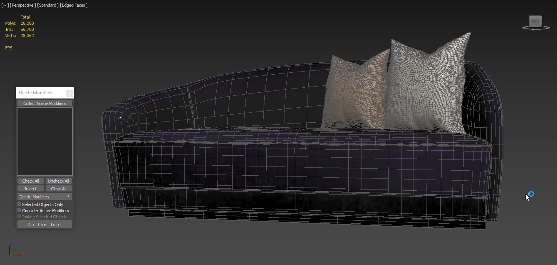 3D Berkeley Chaise Longue Model - TurboSquid 2165582