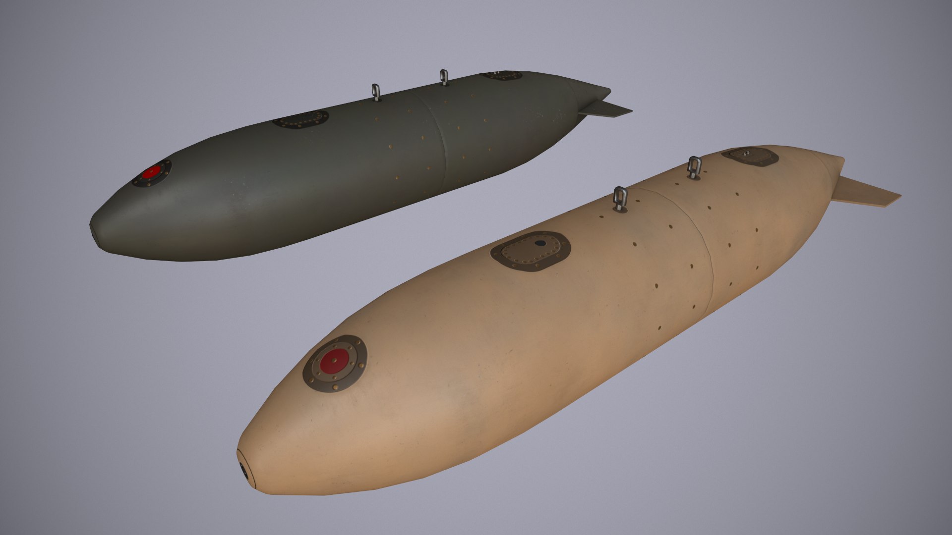 Helicopter Fuel Tanks Collection Model - TurboSquid 2397192