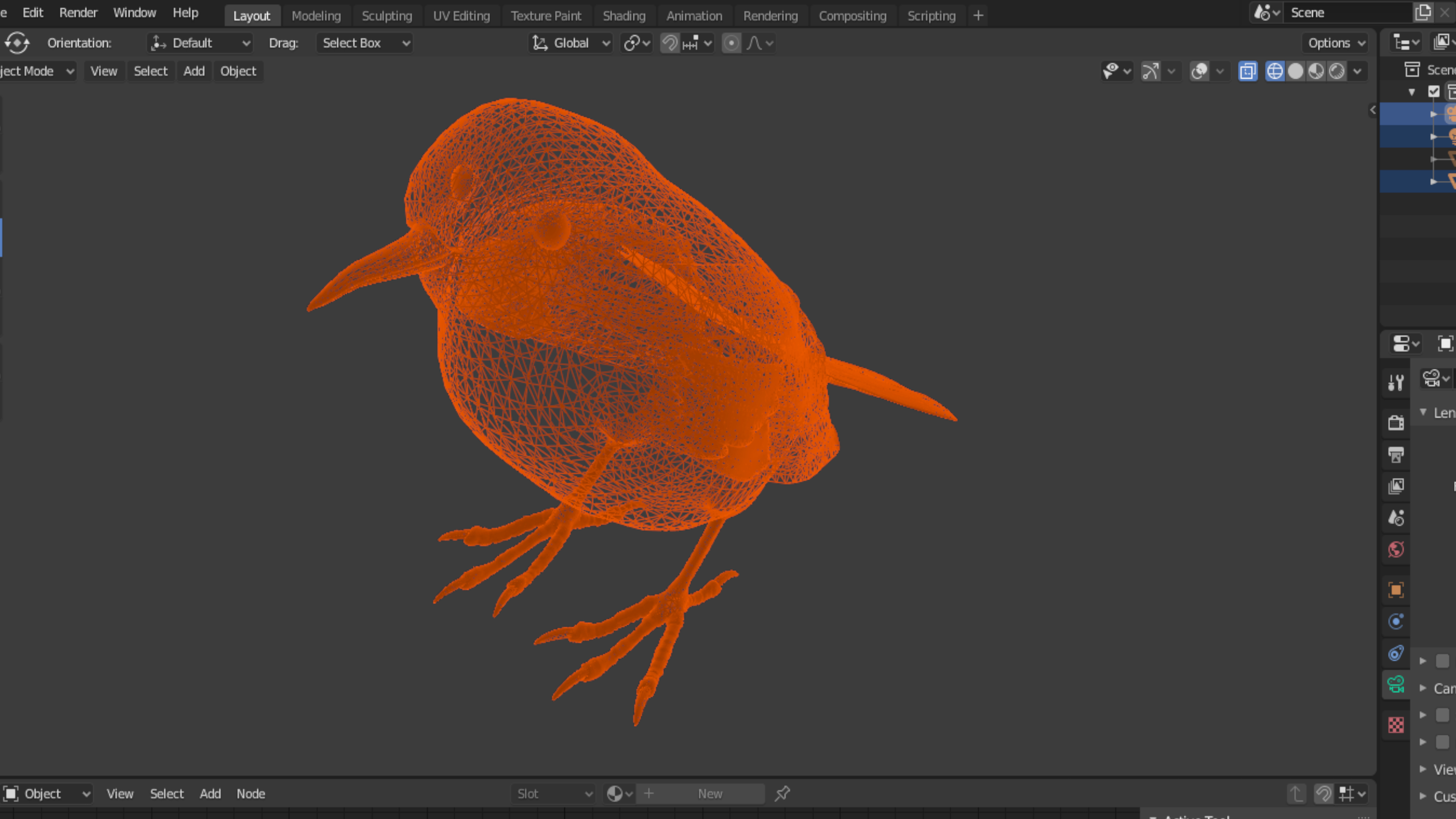 3D bird model - TurboSquid 1673919