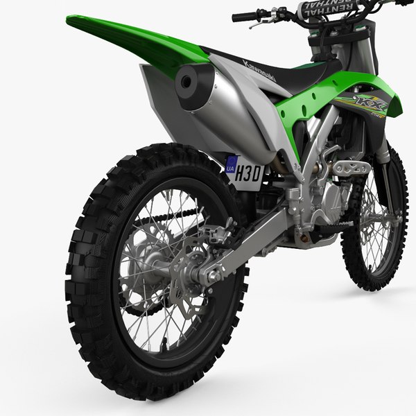 3D kawasaki kx 250 - TurboSquid 1693114