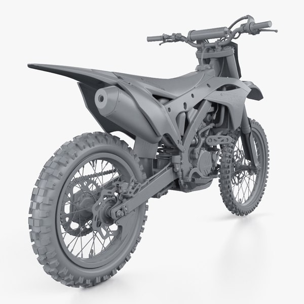 3D kawasaki kx 250 - TurboSquid 1693114