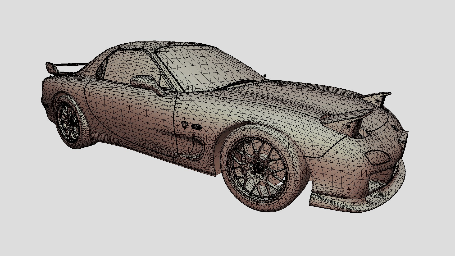 3D Mazda Rx-7 - TurboSquid 1983472