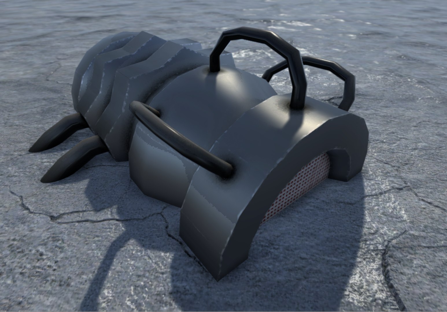 3d Alien Generator Model