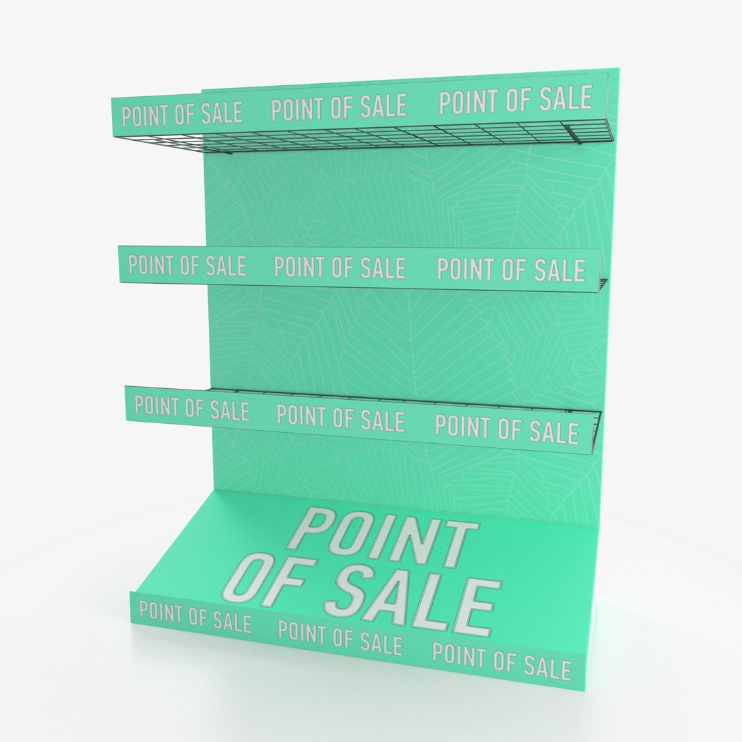 Display Rack 3D Model - TurboSquid 1361647