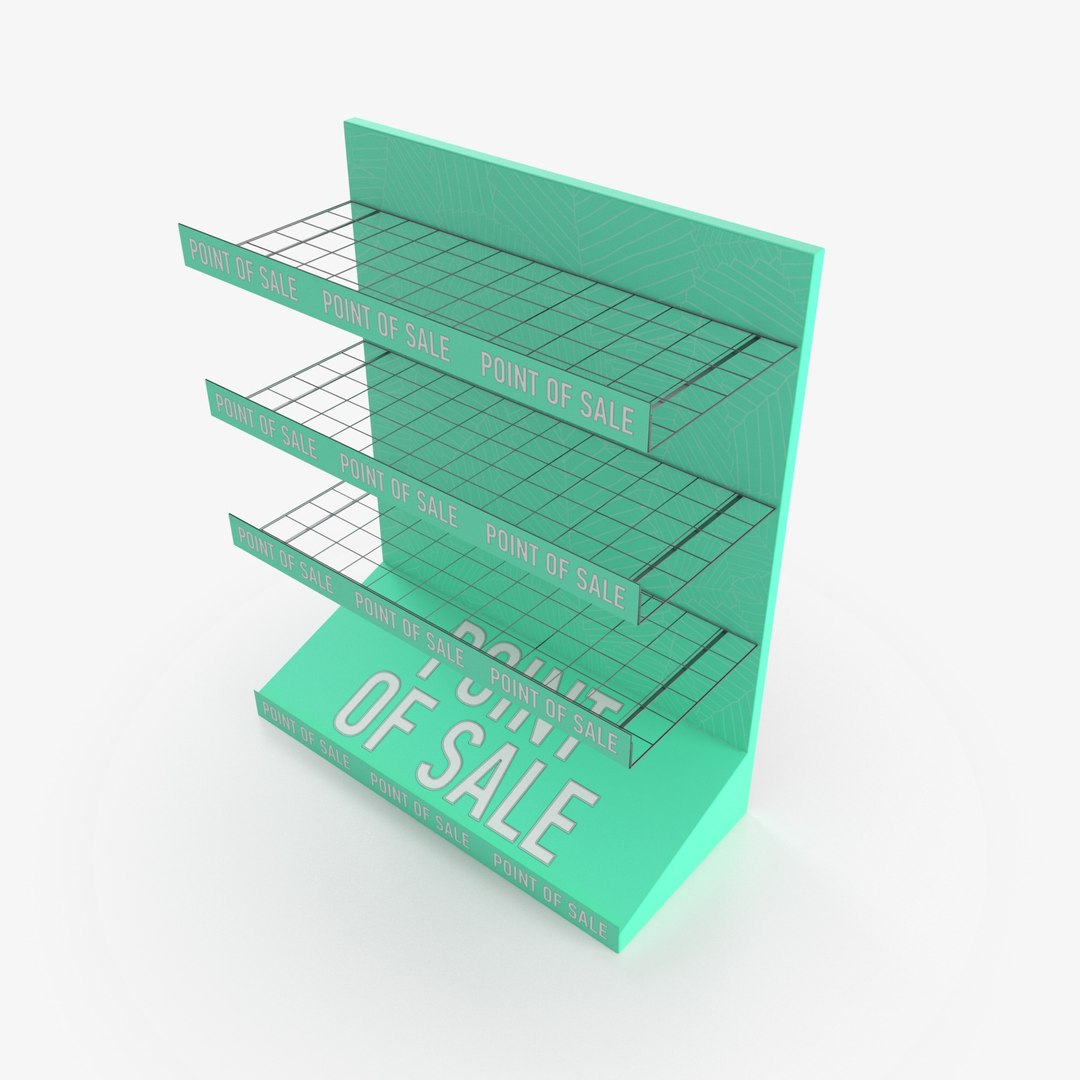 Display Rack 3D Model - TurboSquid 1361647