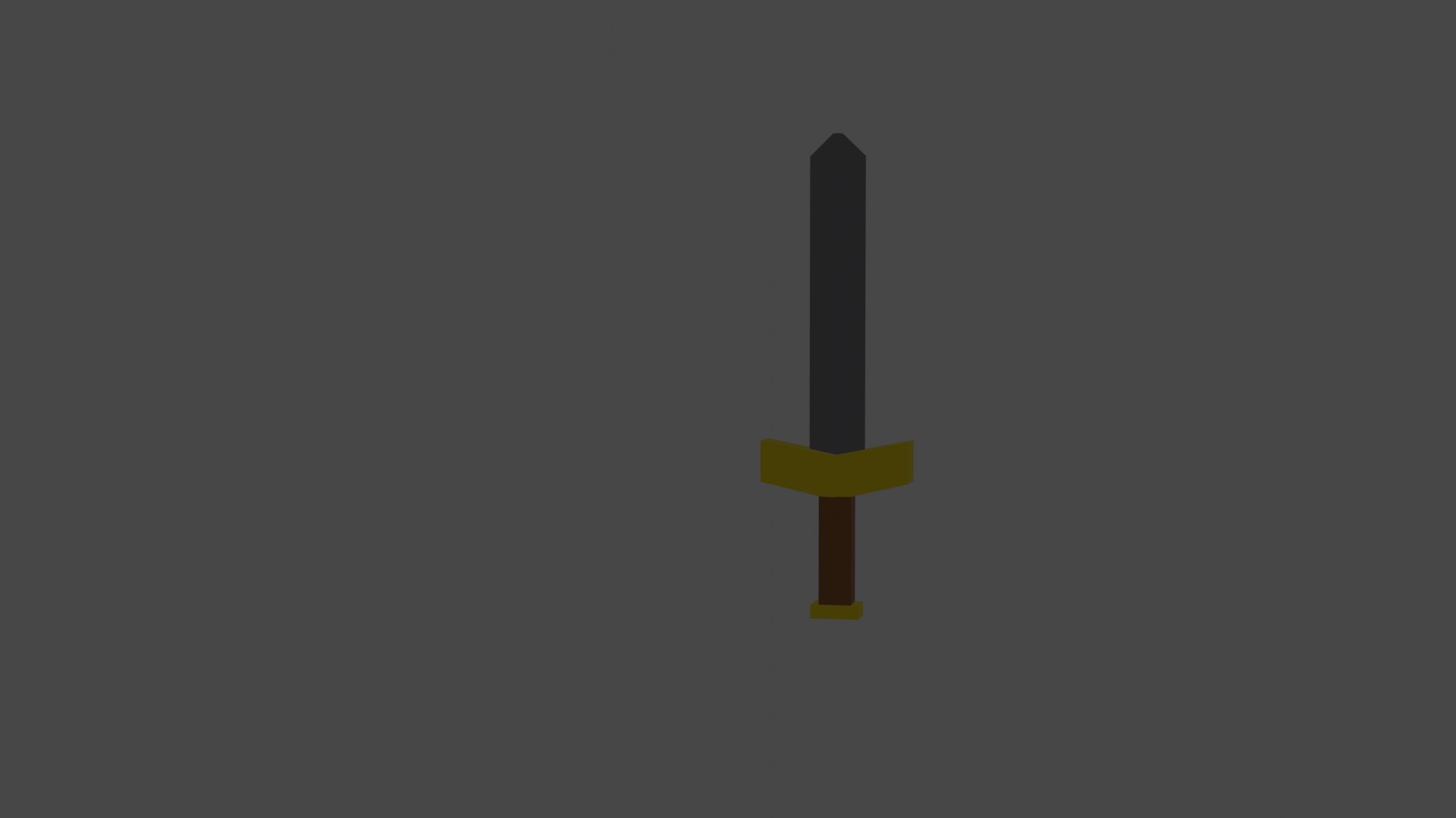 3D Low poly sword model - TurboSquid 2135987