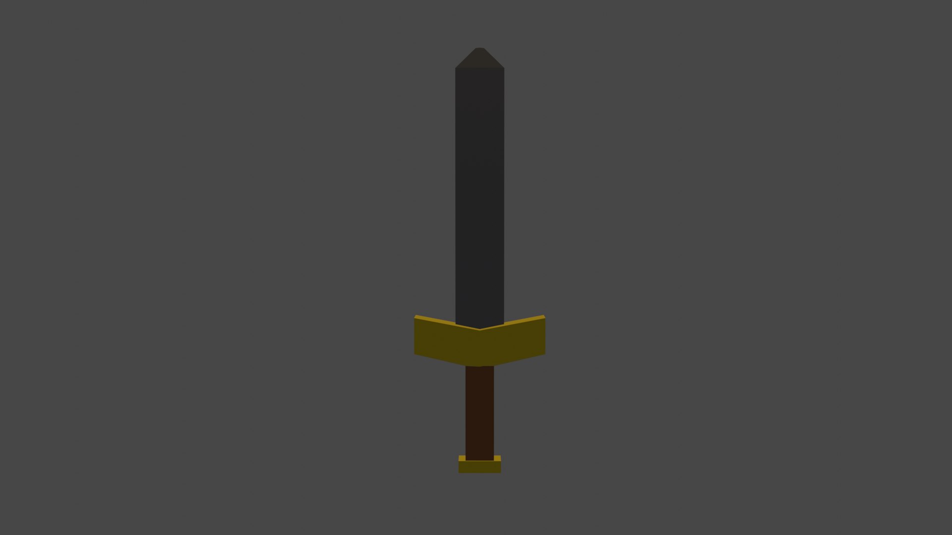 3D Low poly sword model - TurboSquid 2135987