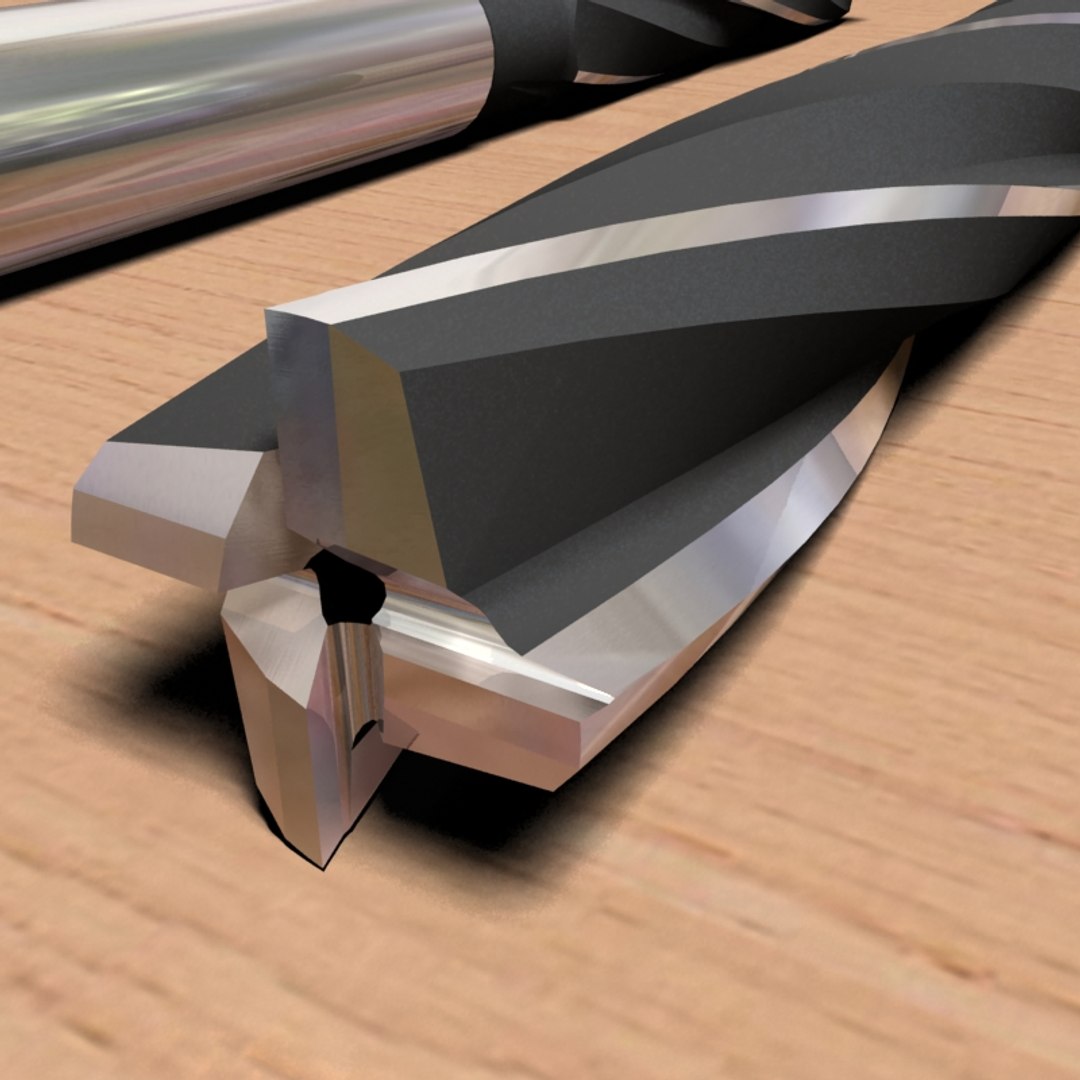 3d Model Reamer-mill 10 4mm