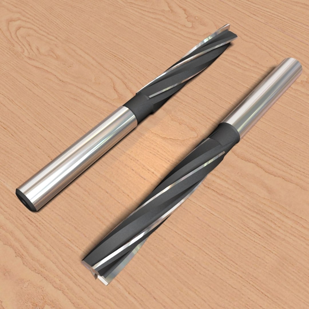 3d Model Reamer-mill 10 4mm